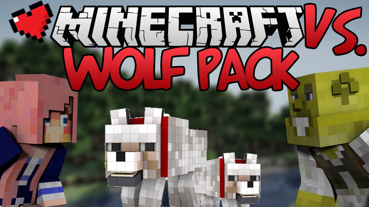 Wolf Pack Challenge | Minecraft VS. Ep 13 - YouTube