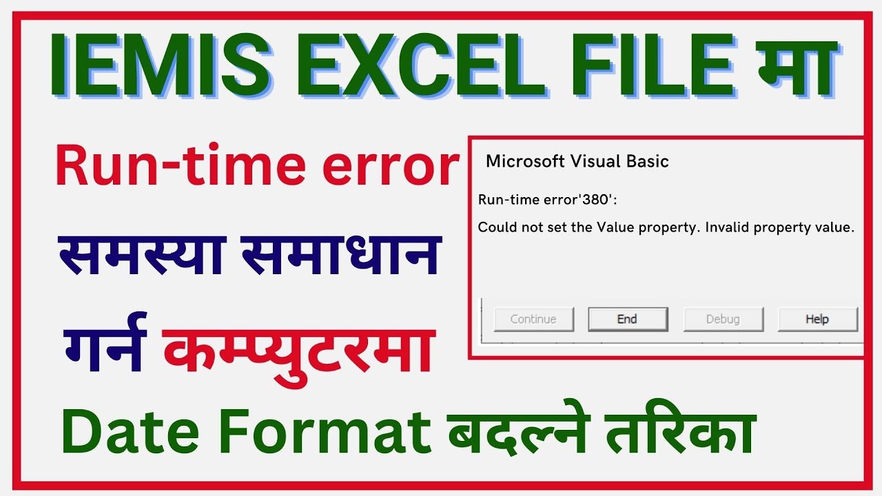 How To Change Date Format In Computer To Solve Run Time Error In Excel how-to-change-date-format-in-computer-to-solve-run-time-error-in-excel