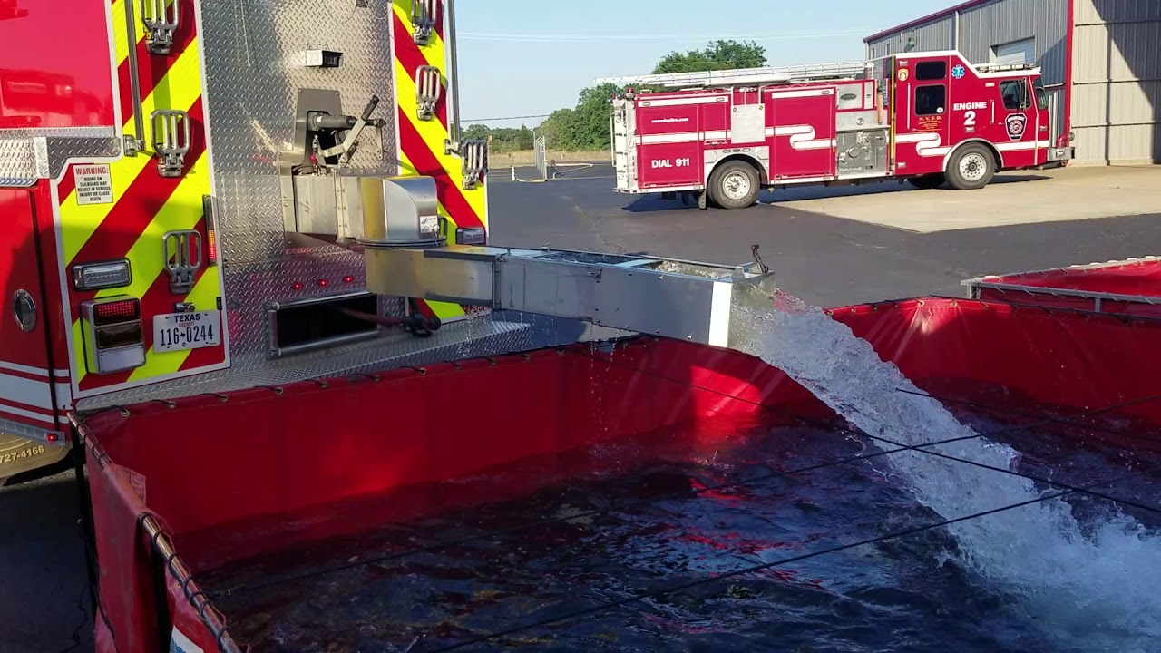 Filling a 3,000 gallon drop tank in under two minutes - YouTube