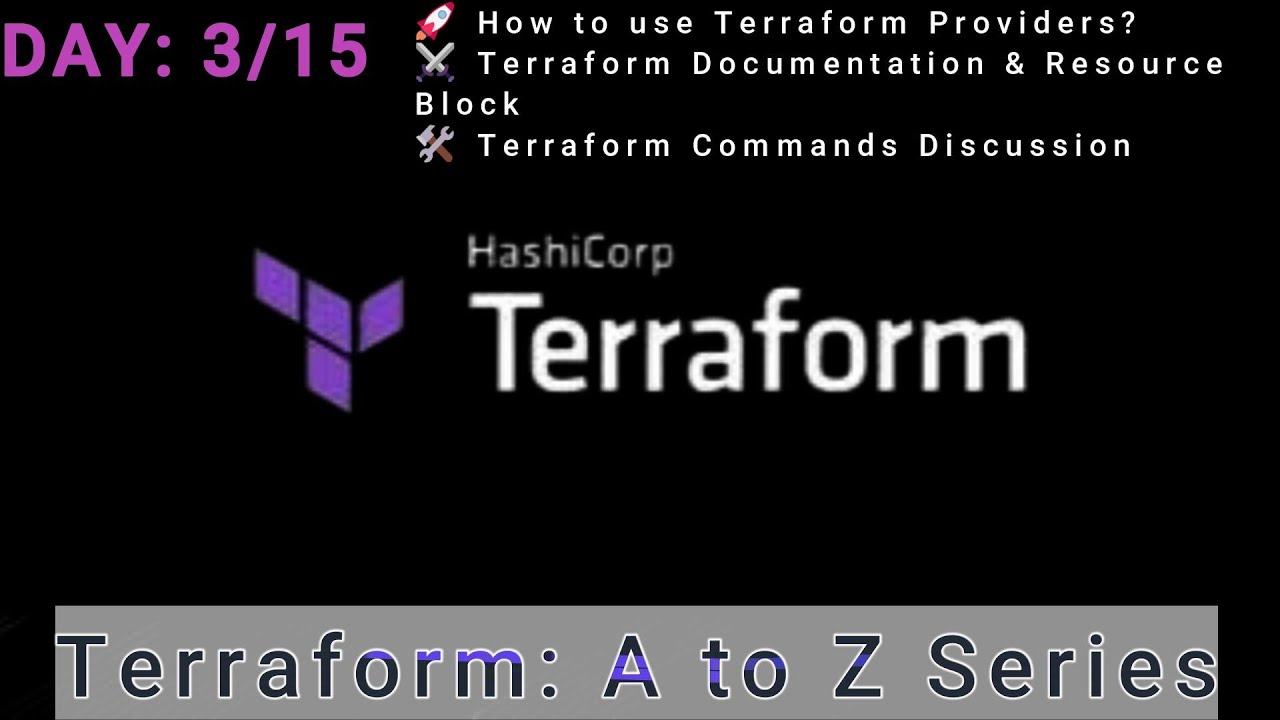 Day 3: Terraform Azure RM Documentation | Resource Block | Fixing ...