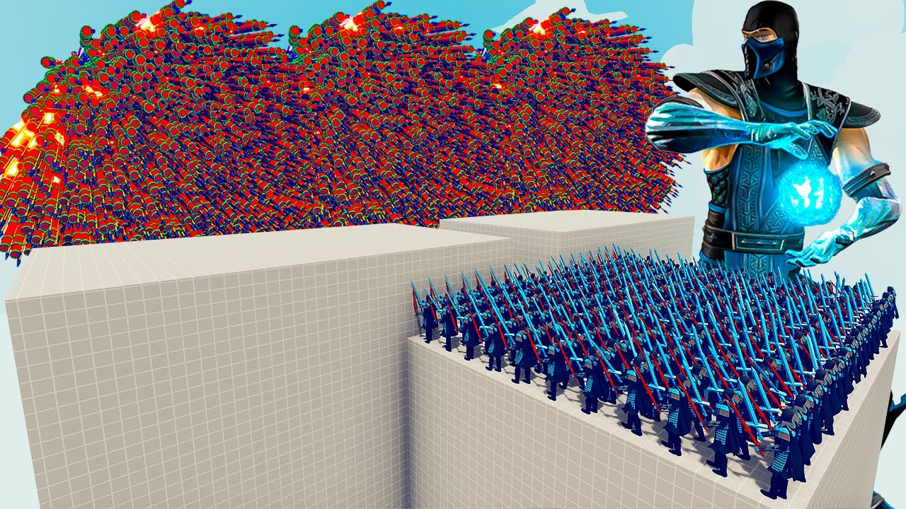 200x SUB-ZERO + 1x GIANT vs EVERY GOD - Totally Accurate Battle ...