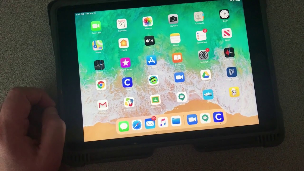 9. iPad - Searching the iPad for safety during COVID-19 school closure ...