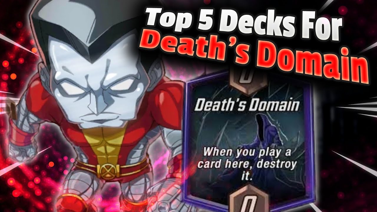 Top 5 Best Decks With Death's Domain! Hot Location Pool 1, 2, and 3 ...