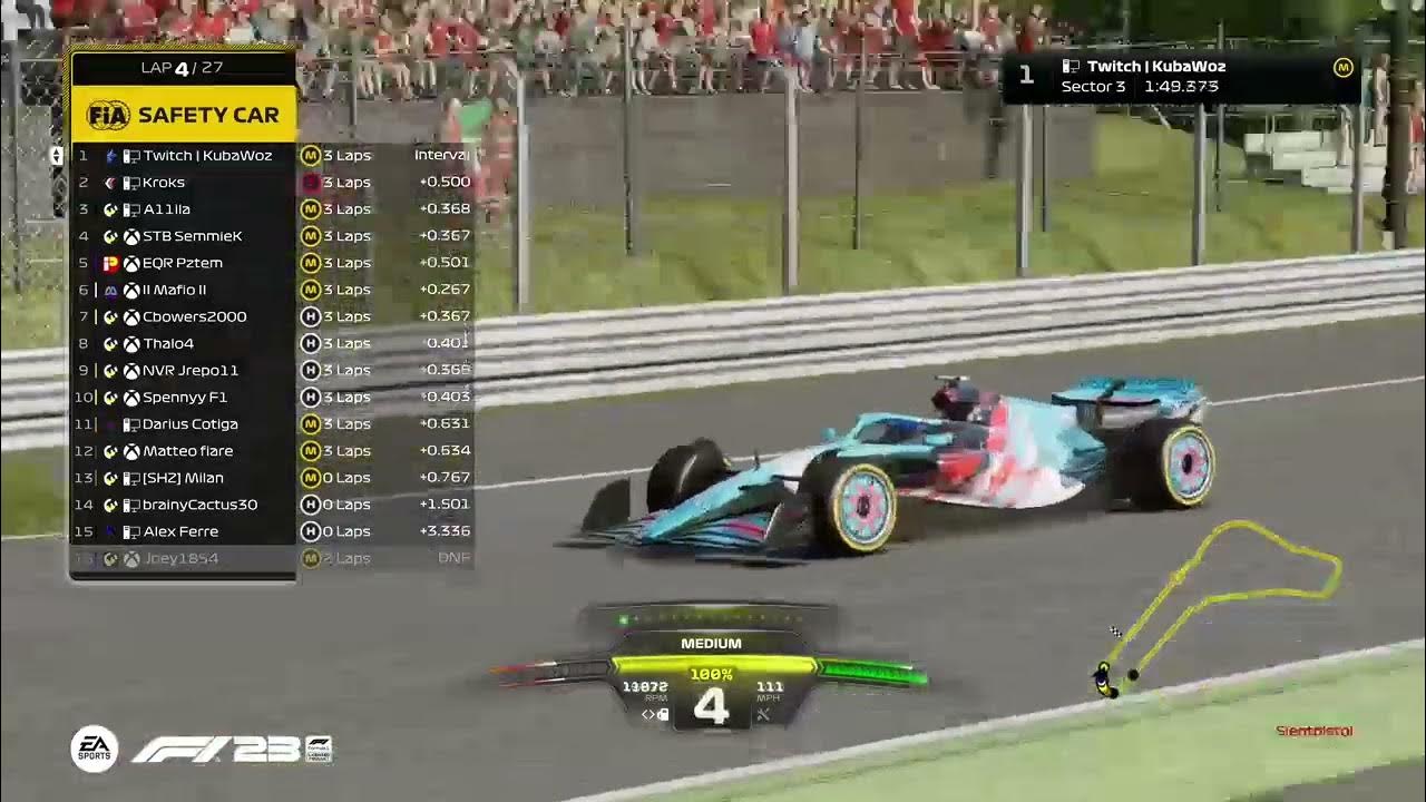 F1 23: STB Racing League Season 23: Tier 1 - Italian GP - YouTube