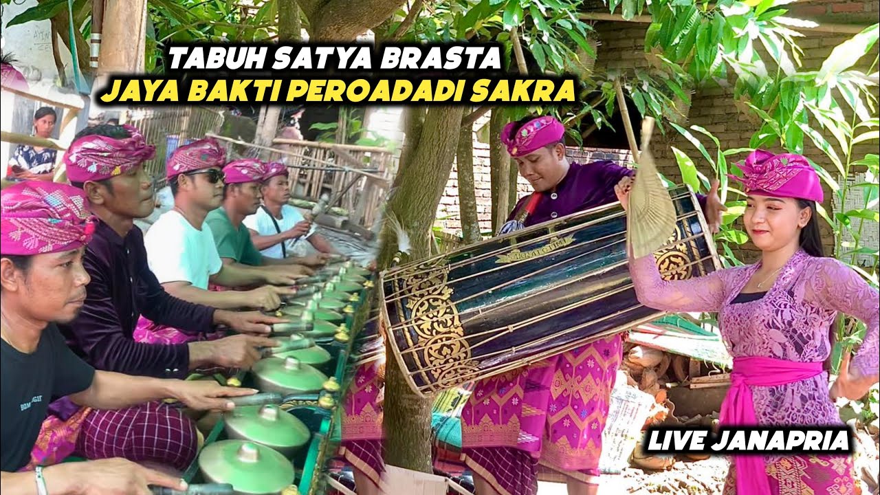 TABUH SATYA BRASTA VERSI JABA BERSAMA JANGGER ANDALAN LULUQ AL MARJAN ...