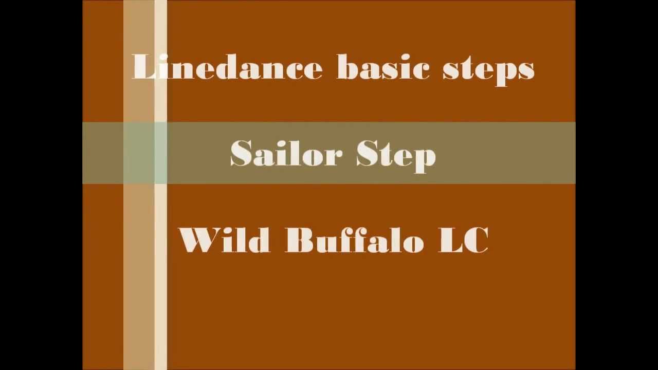 Linedance basic steps: Sailor Step (WB hun) - YouTube
