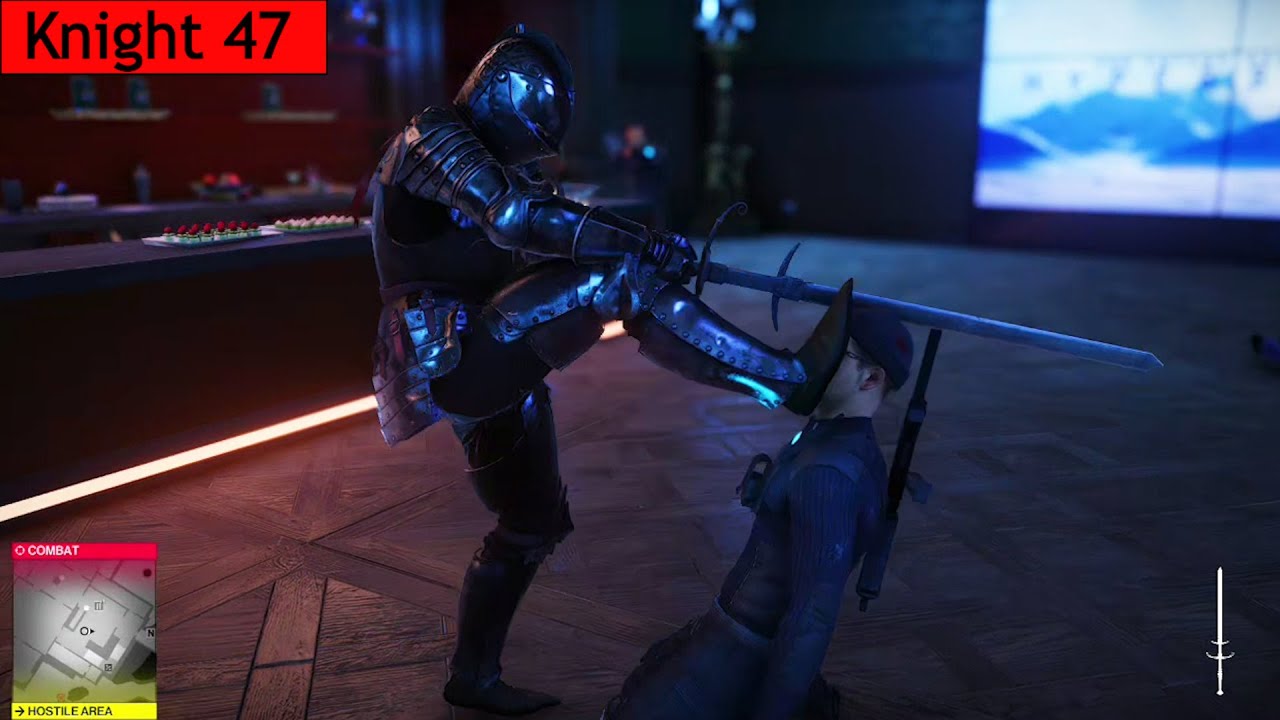 Hitman 2 Isle of Sgail Broadsword Challenge Knight Suit - YouTube