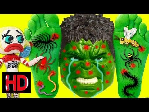 Joker VS BIG HULK !! Superhero Stop Motion Prank Videos - Playdoh ...