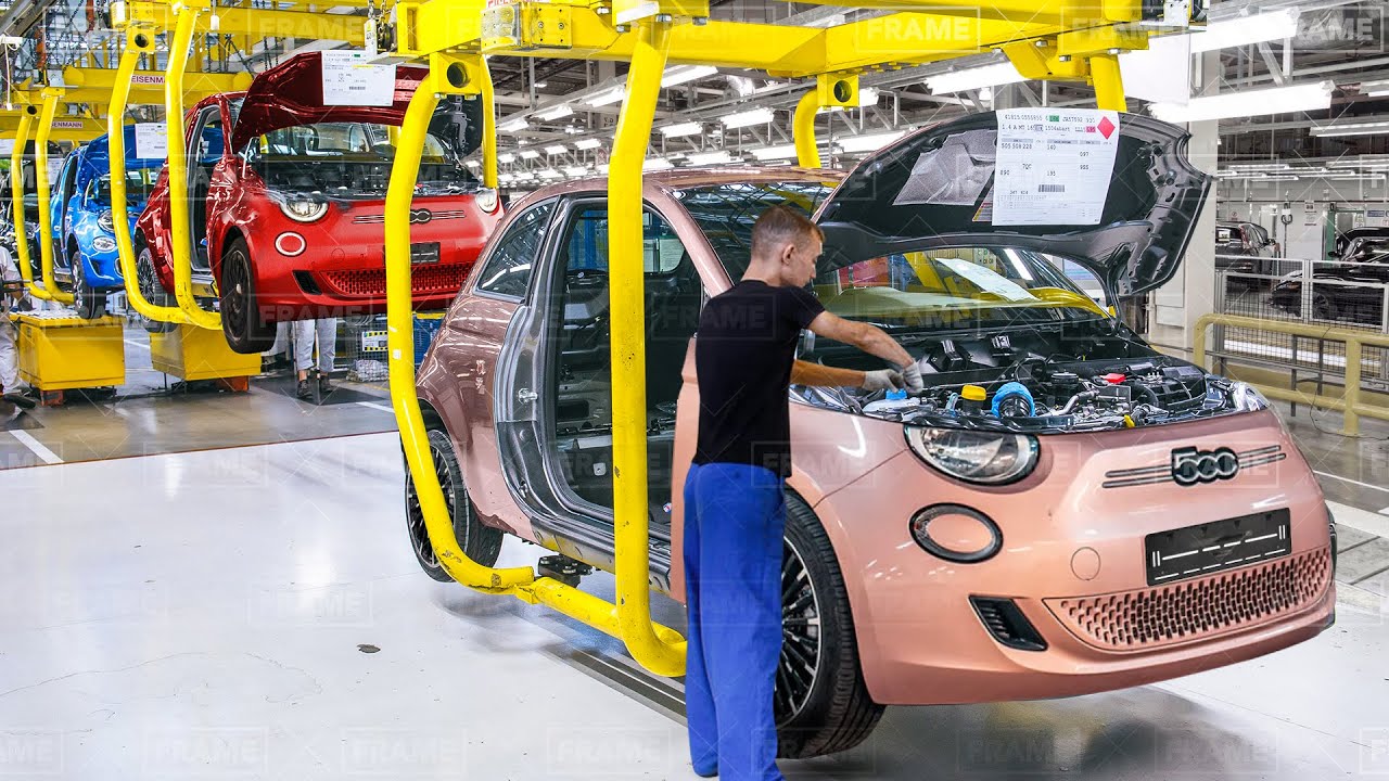 Inside Best Italian Factory Producing the Iconic Fiat 500 From Scratch ...