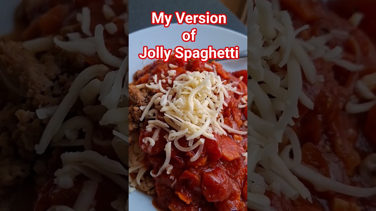Video - My Version of Jolly Spaghetti #jollibee #mcdonalds #kfc # ...