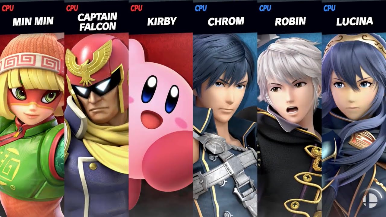 Super Smash Bros. Ultimate - Min Min's Squad vs. Chrom Squad - YouTube