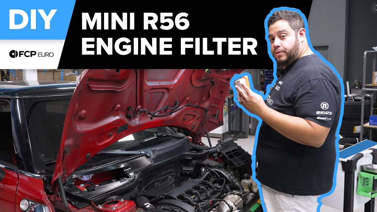 MINI Cooper Engine Air Filter Replacement DIY (2007-2012 R56 MINI ...