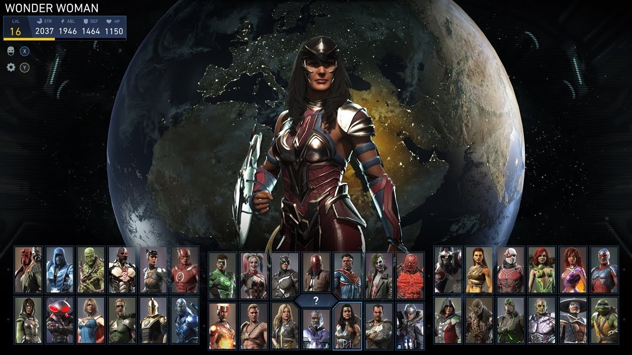 injutice 2 wonder woman endless tower - YouTube