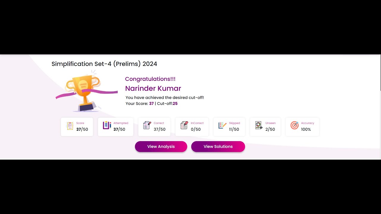 Simplification Set 4 Prelims - YouTube