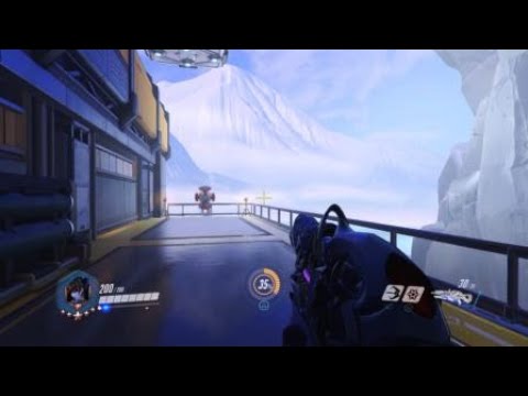 Overwatch: Weird Jittering on Scoped In Widow after Today's Patch - YouTube