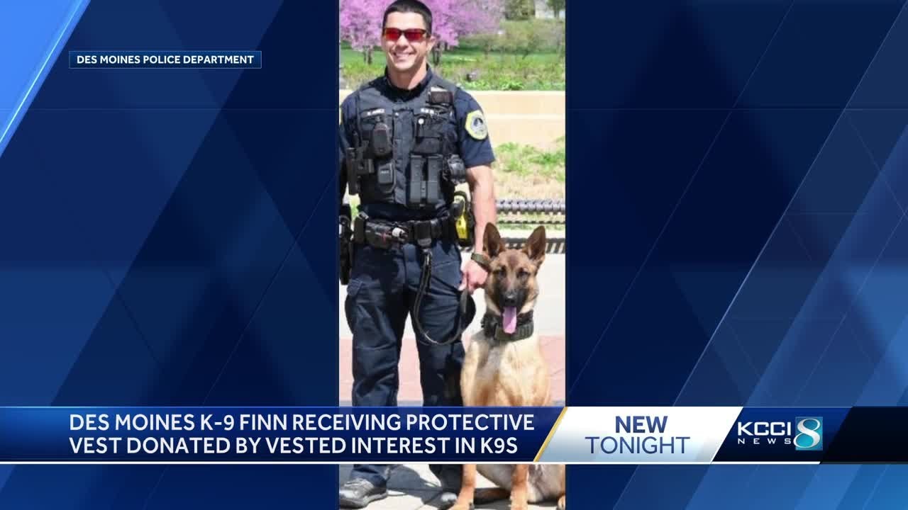 Nonprofit Vested Interest in K9s donates protective vest for Des Moines ...