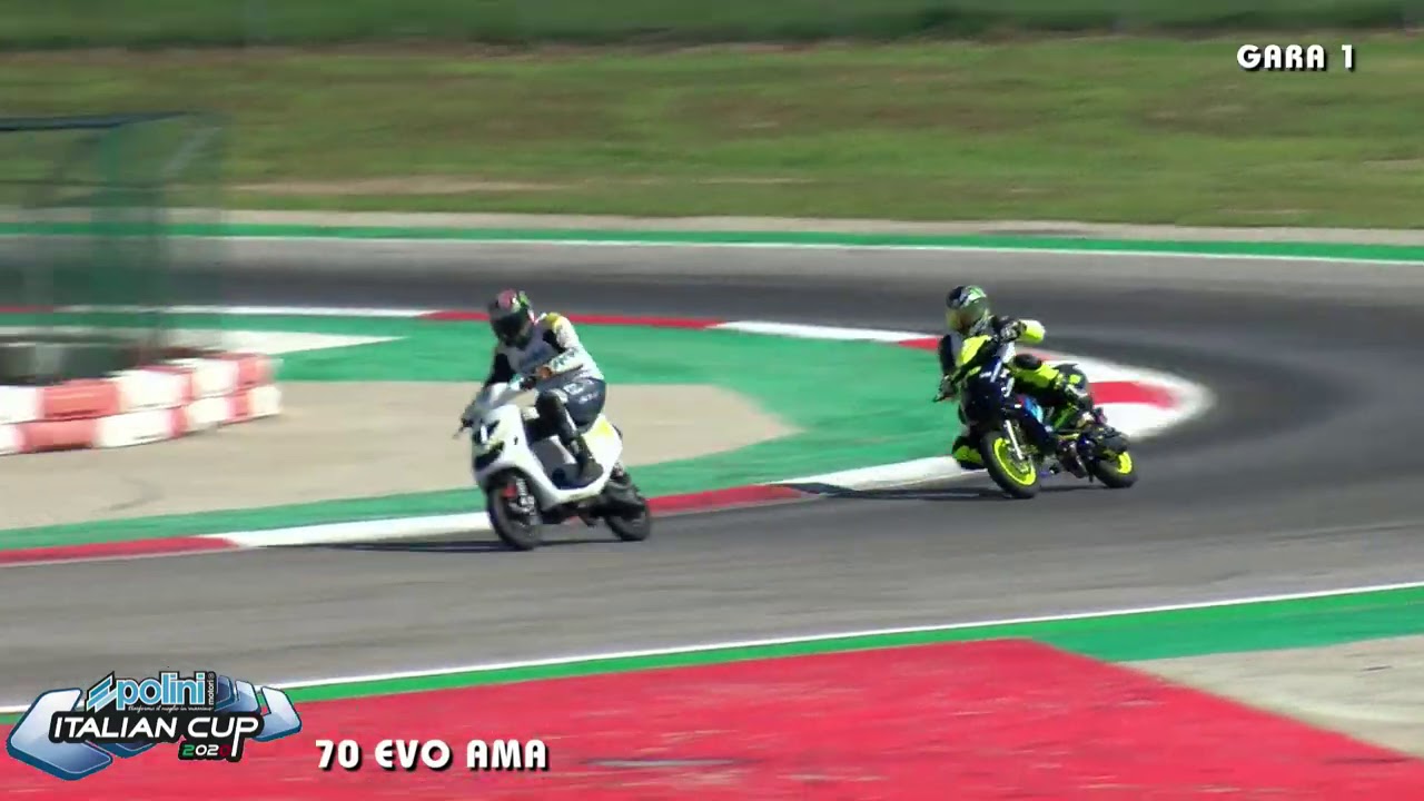 POLINI CUP 2020 ADRIA - 70 EVO AMA - YouTube