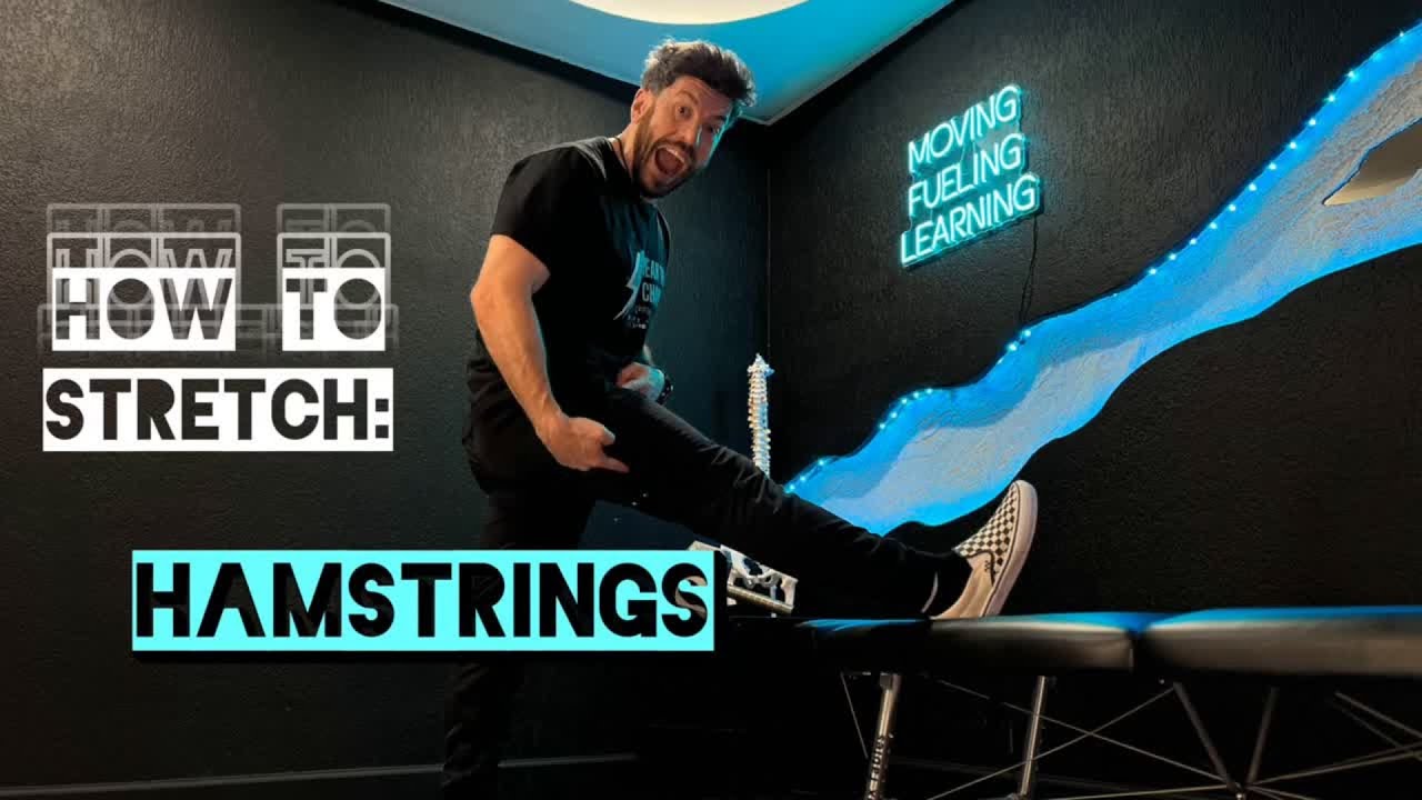 How to Stretch: HAMSTRINGS | Improve Flexibility & Reduce Tightness ...