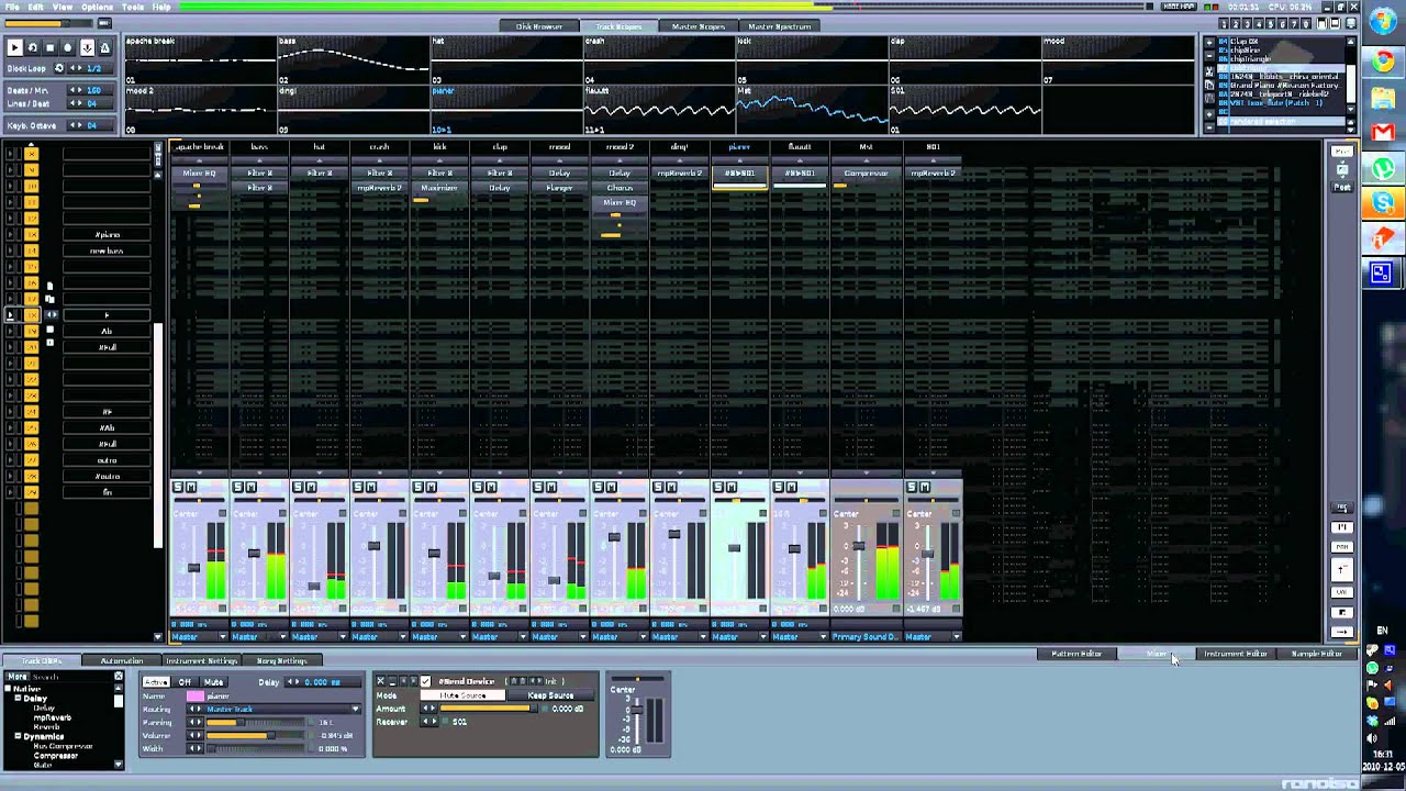Renoise Original Song -- Beet Slicing - YouTube