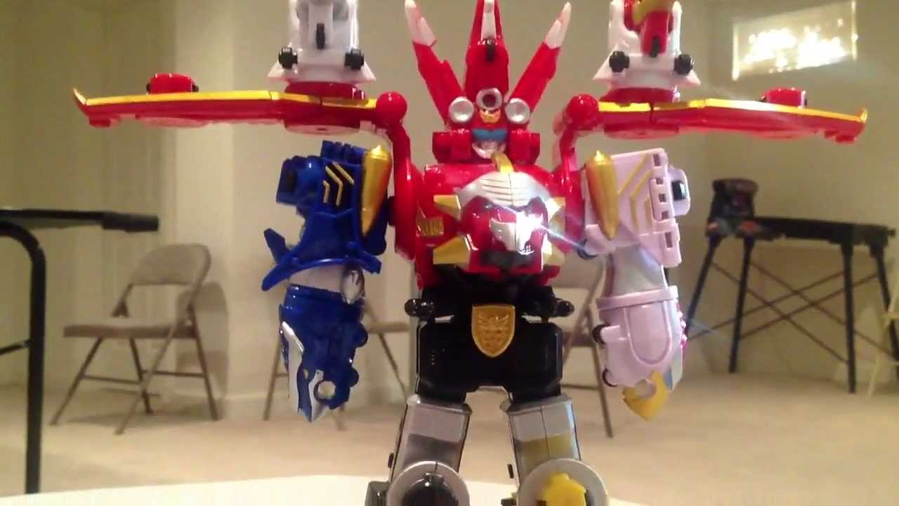 Sky Brothers Zord Vehicle Review [Power Rangers Megaforce] - YouTube