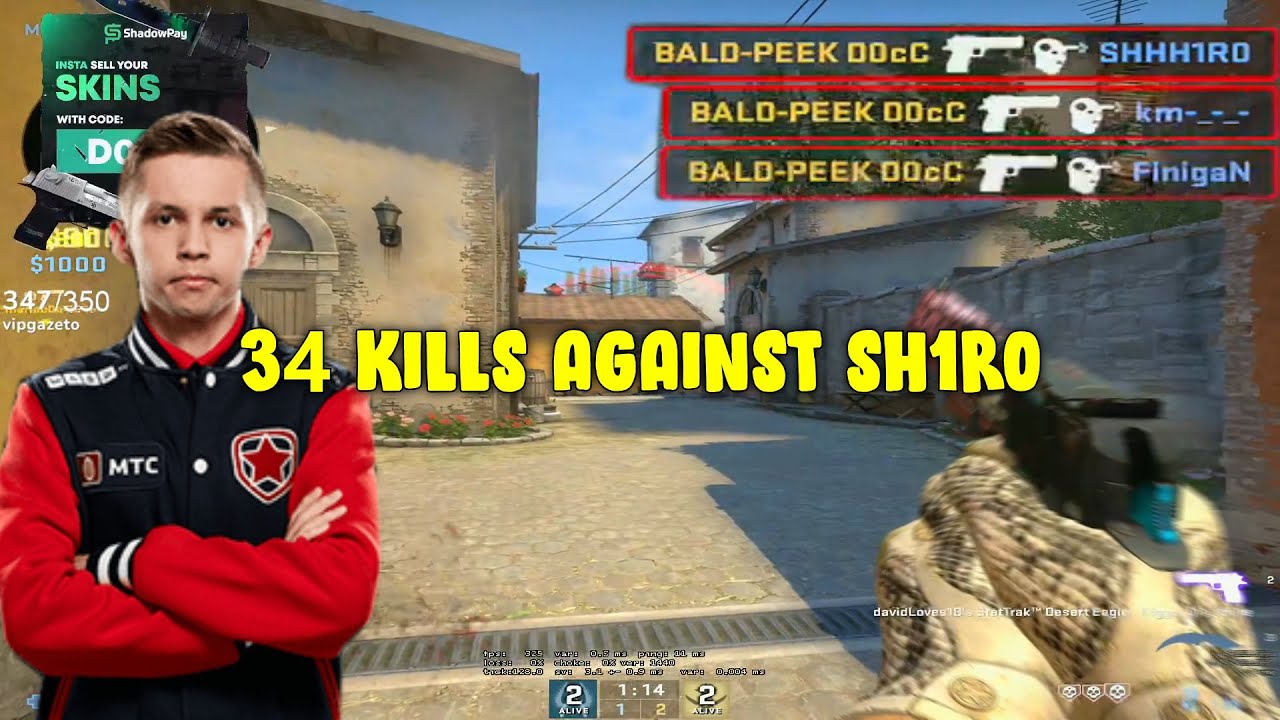 I PLAYED AGAINST SH1RO (TOP 4 HLTV) - YouTube