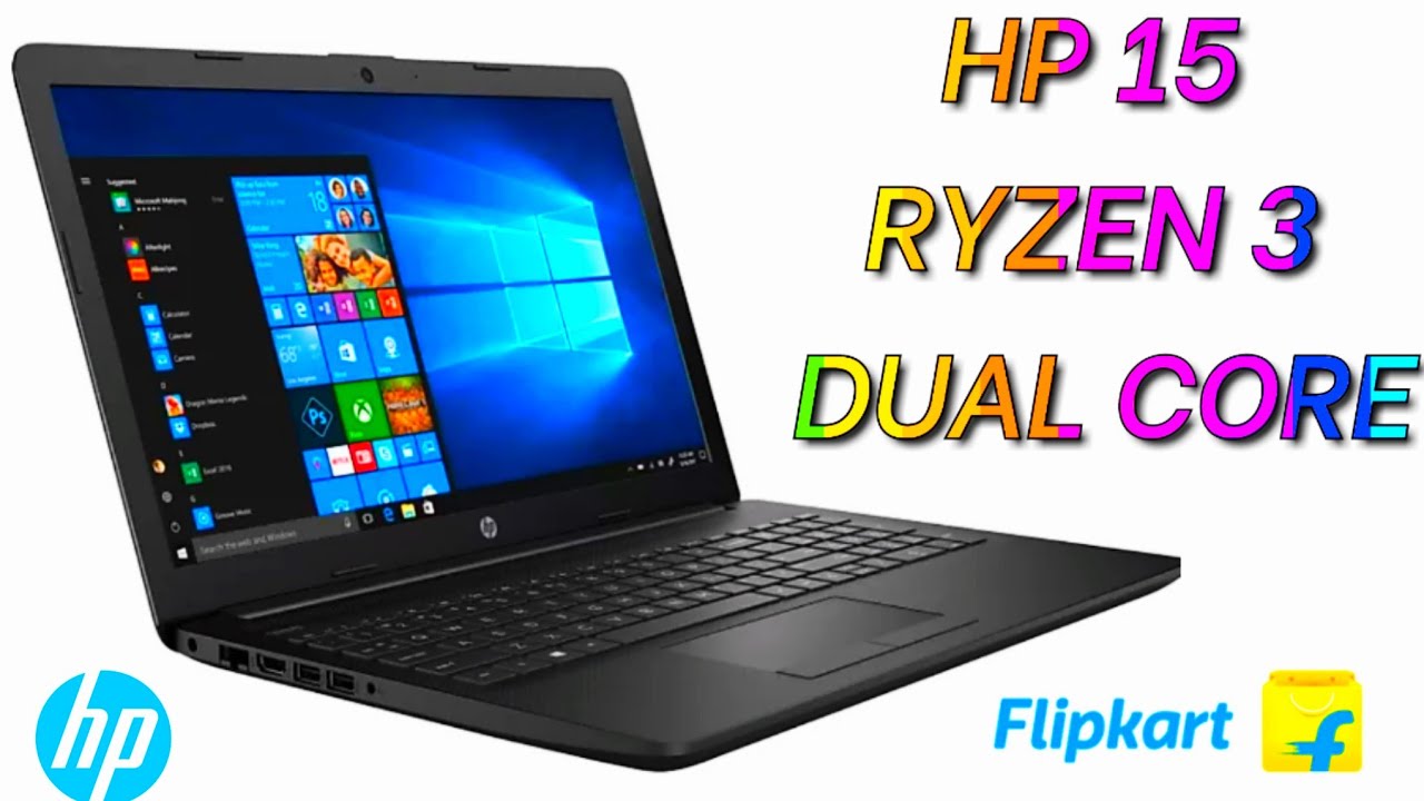 Hp 15 Ryzen 3 Dual Core 3200U - (4GB RAM/1TB HDD/WINDOWS 10 HOME ...