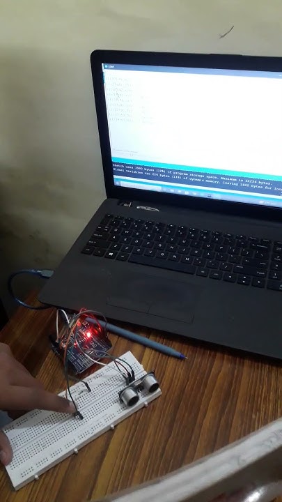 Push Button Based Distance Measuring System | HC-SR04 | Arduino Programming | Robotics | STEM ...