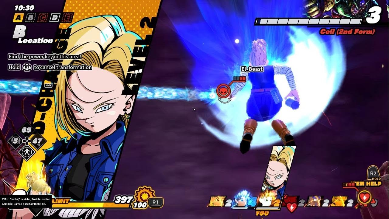 DRAGON BALL: THE BREAKERS - Dual destructo-disc - YouTube