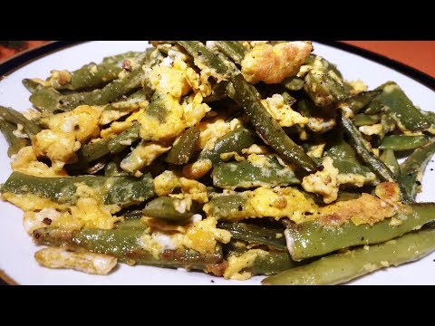 OSMANLI SARAY MUTFAĞINDAN - YUMURTALI FASULYE - GREEN BEANS WITH EGGS - FROM OTTOMAN PALACE KITCHEN