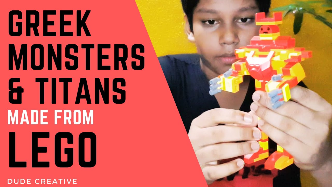 Greek Monsters & Titans made from LEGO - YouTube