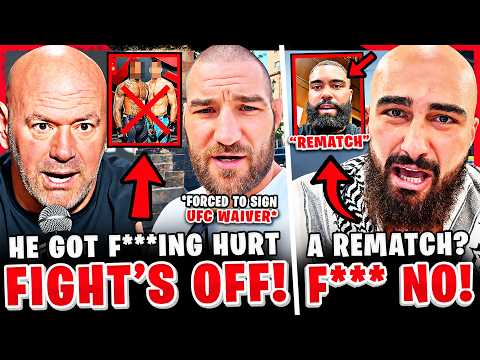 BREAKING! UFC Fighter PULLS OUT LAST MINUTE! Sean Sharaf SHUTS DOWN REMATCH w/ Gable Steveson!