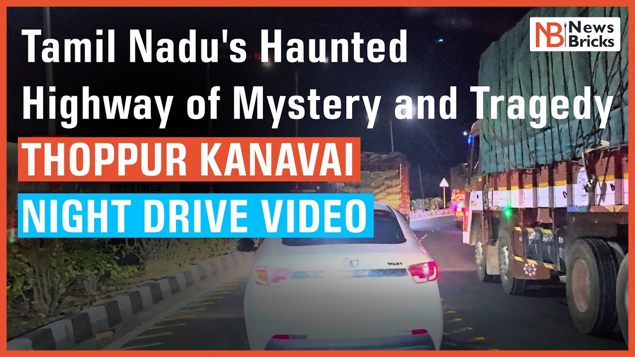 Night Drive at Thoppur Kanavai Road Video - Tamil Nadu Haunted Highway ...