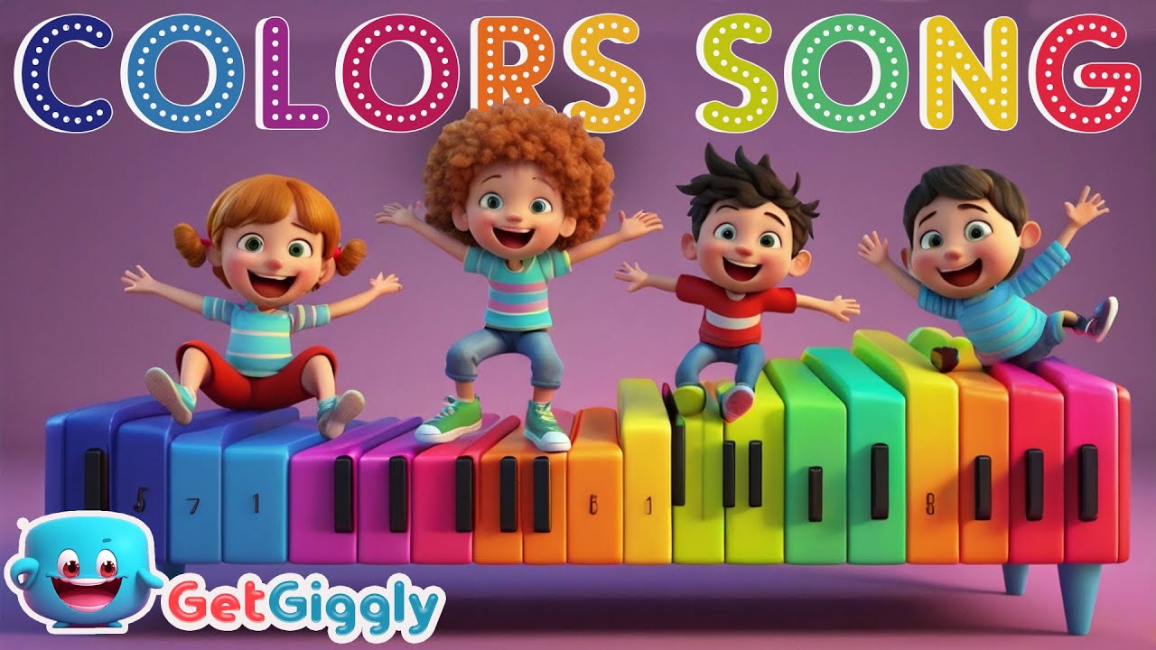 The Color Dance| Fun & Educational Kids Song About Colors| GetGiggly ...