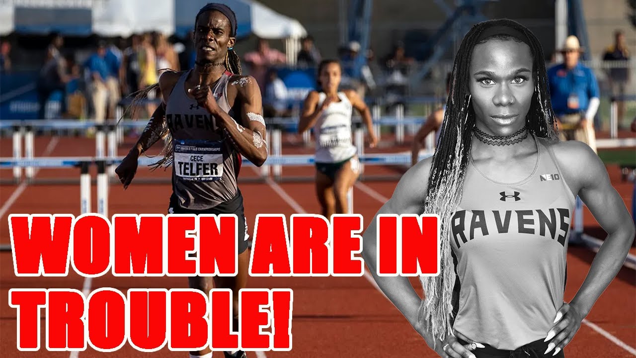 Trans Track Athlete CeCe Telfer makes a THREAT to female competitors in ...