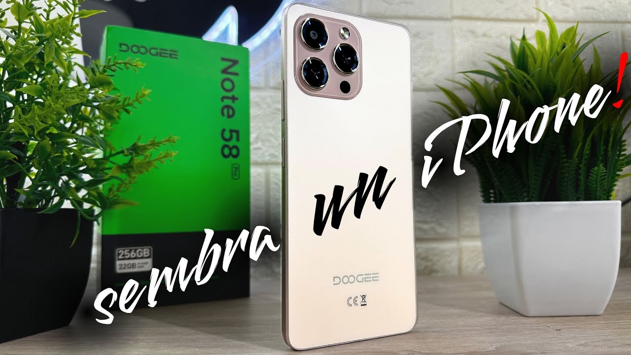 DOOGEE Note 58 PRO Unboxing - SEMBRA UN IPHONE ma COSTA MENO di 120! OTTIME FOTO e BATTERIA ...