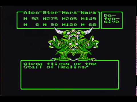 Dragon Warrior 4 Necrosaro Defeated: All Heroine Finish - YouTube