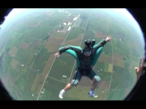 Skydiving Firefly camera jacket - YouTube