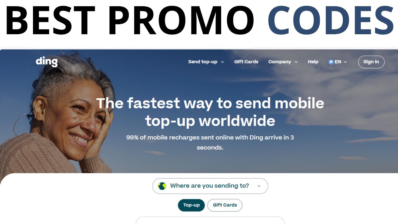 Best Ding Promo Codes - TOP & Best 3 PROMO CODES (2024) - YouTube