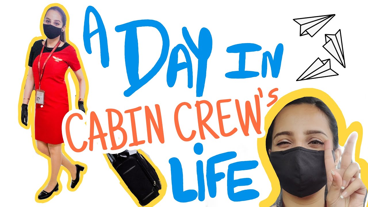 A Day in Cabin Crew's Life || Layover Flight || Spicejet Cabin Crew ...