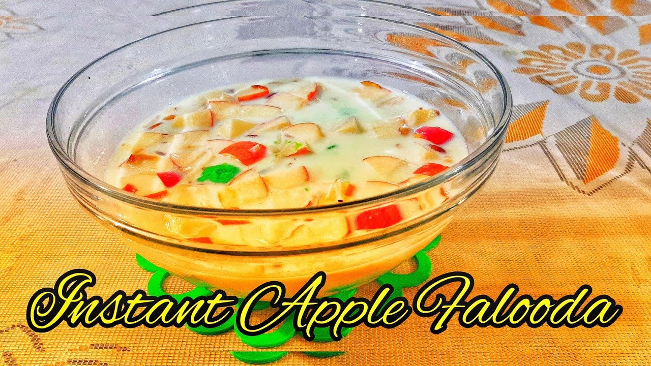 Falooda Recipes|Apple Faluda Recipe|@anikascookingadventure1120 - YouTube
