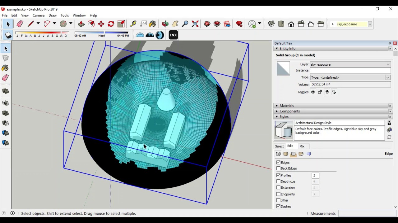 Sky View Analysis for Sketchup - YouTube