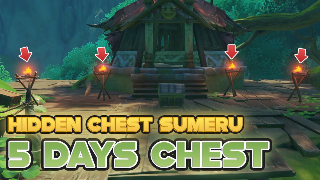 You Need 5 Days to Get This Chest | Hidden Chest Sumeru | Genshin ...