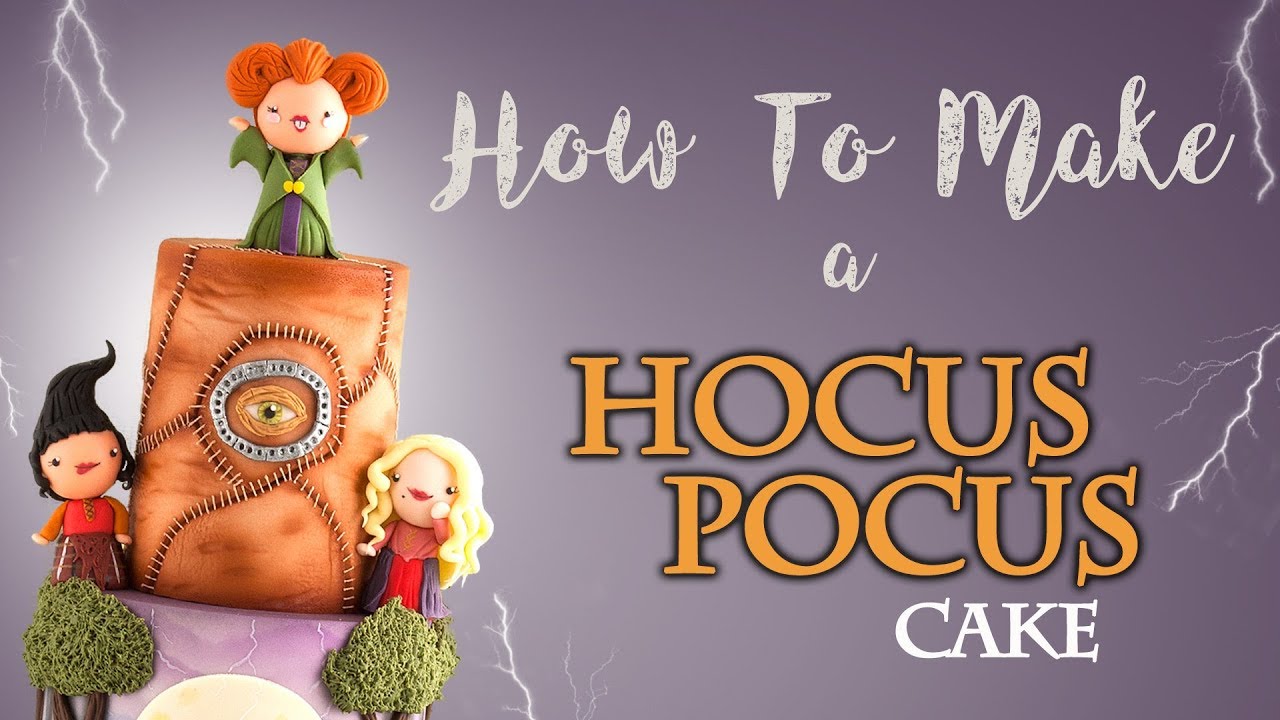 Hocus Pocus Cake Tutorial | How To | Cherry School - YouTube