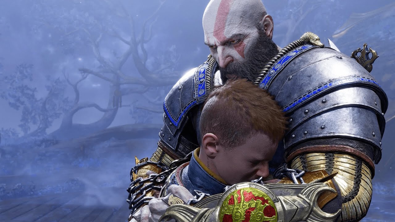 Atreus Comes Home From Asgard Kratos Hugs Atreus God Of War Ragnorak Ps5 Youtube