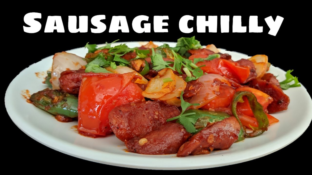 ससेज बाट बन्छ यति मिठो चिल्ली || Sausage Chilli Recipe 🇳🇵 How To Make ...