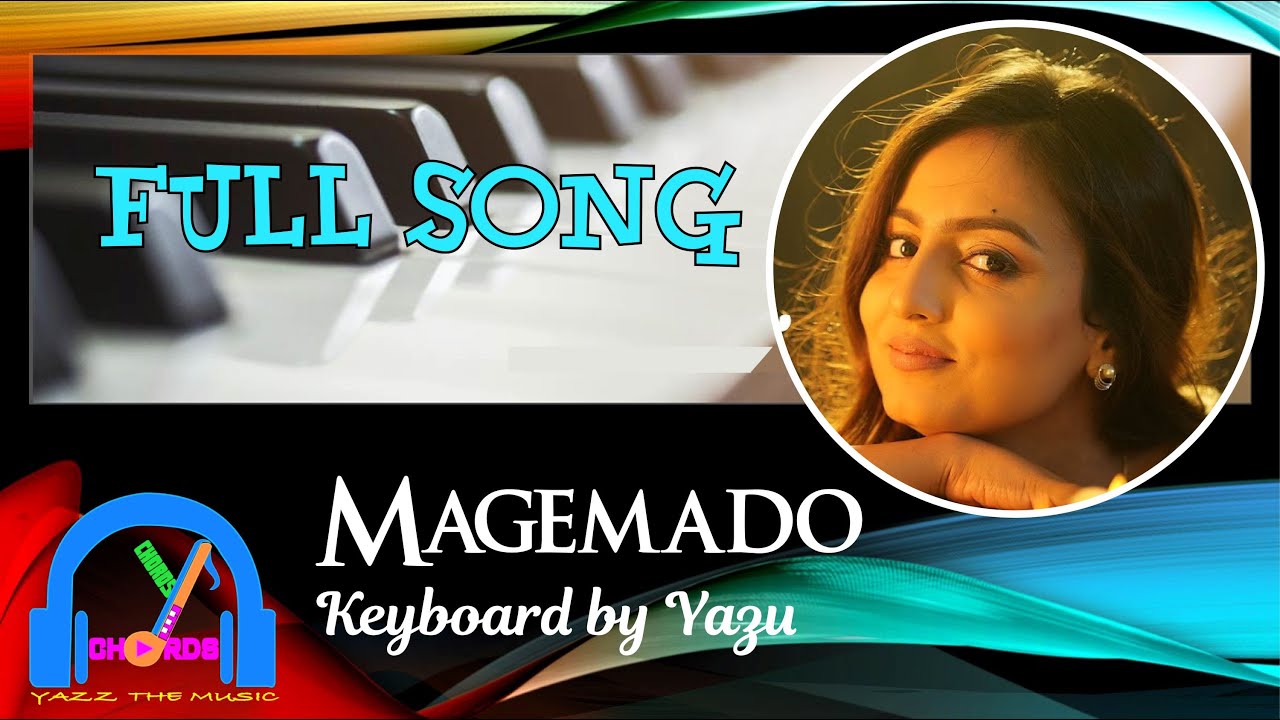 Magemado ( මගේමදෝ ) | Mahesha Sandamali | Keyboard Version with lyrics ...
