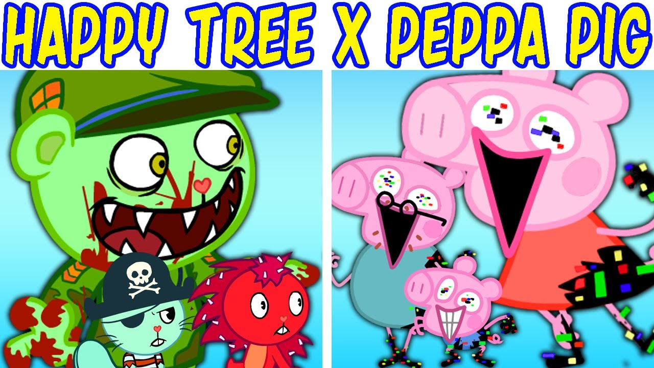 FNF Flippy VS Pibby Peppa Pig (Come and learn with Pibby x FNF Mod ...