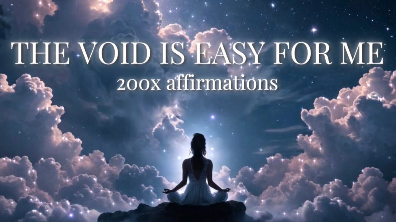 The void is easy for me 🖤 200x repetition robotic affirmations to enter the void state easily ...