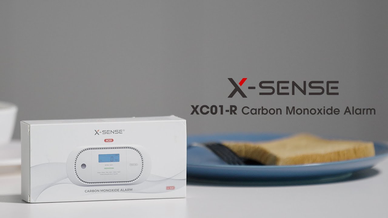 X-Sense XC01-R Carbon Monoxide Detector - YouTube