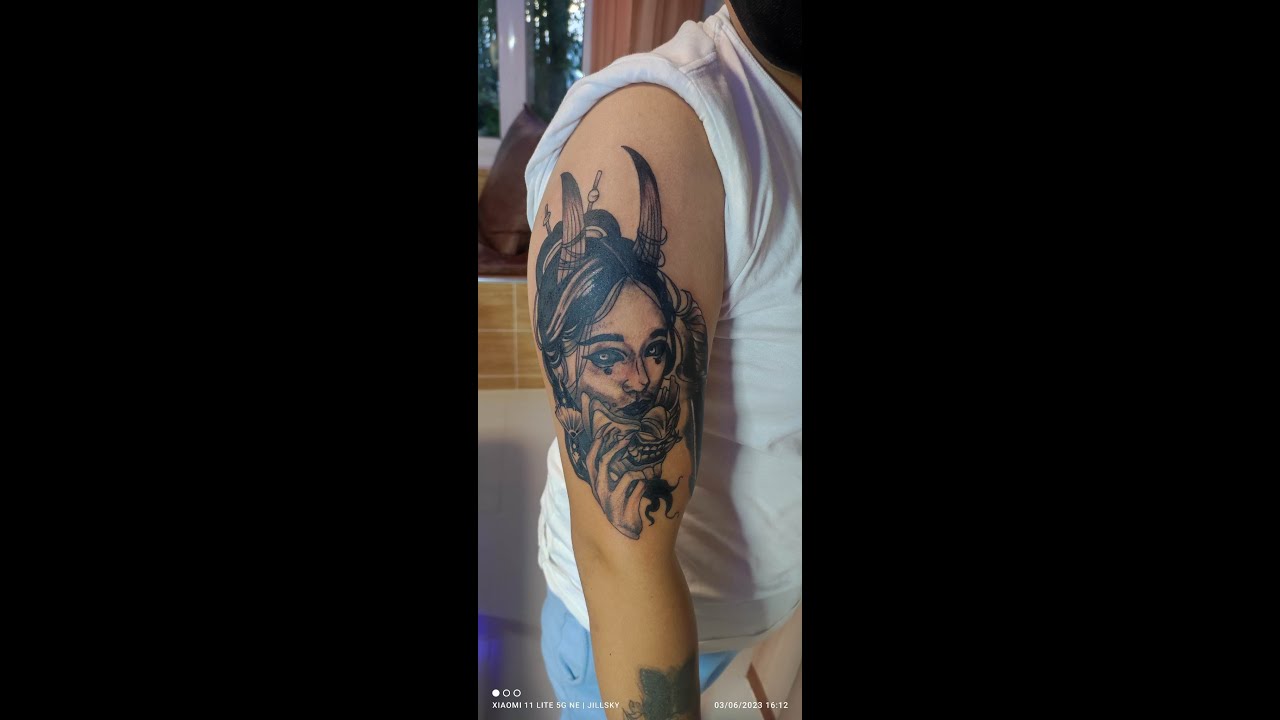 Tattoo Sesh , half sleeve#shorts - YouTube